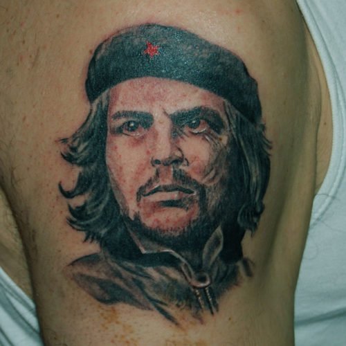 Che Guevara Tätowierung Raul Hits for Life Tattoo München ...